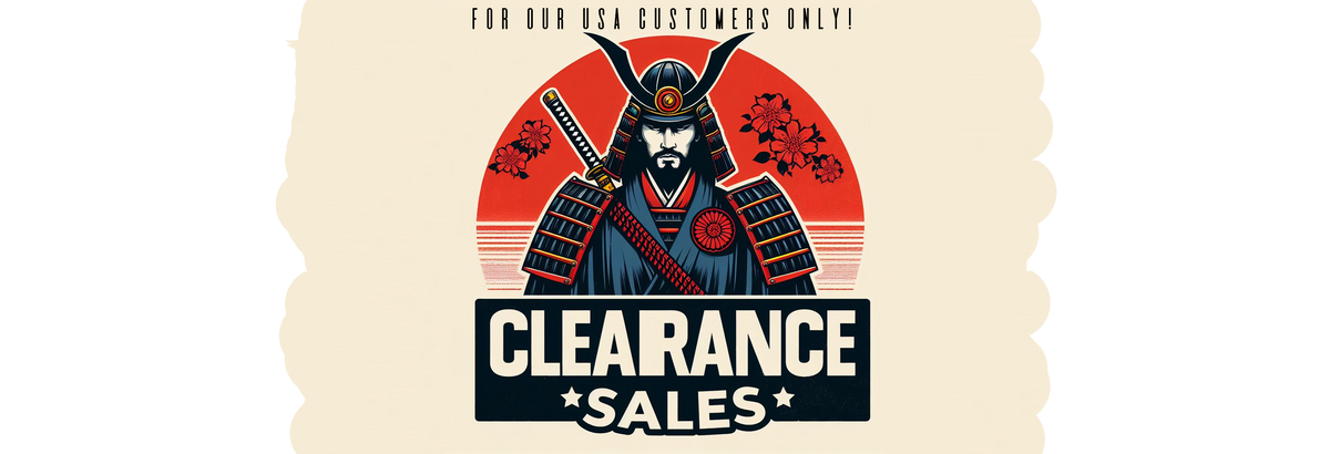 CLEARANCE USA – Samurai market