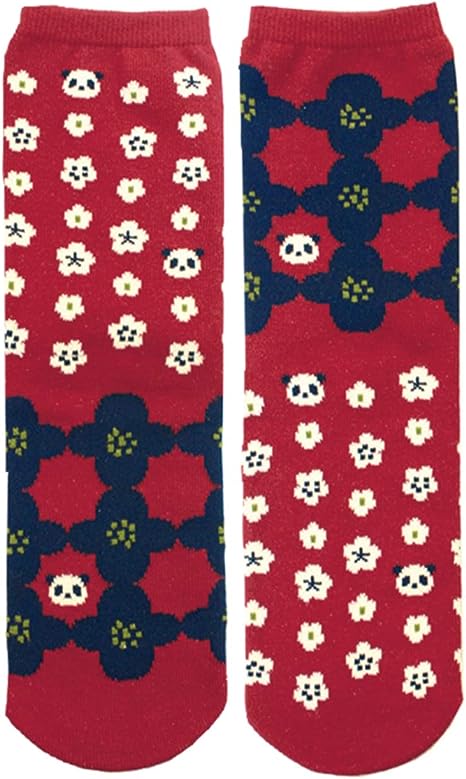 Japanese Samurai Ninja Socks Design Plum and Peony – Samurai market